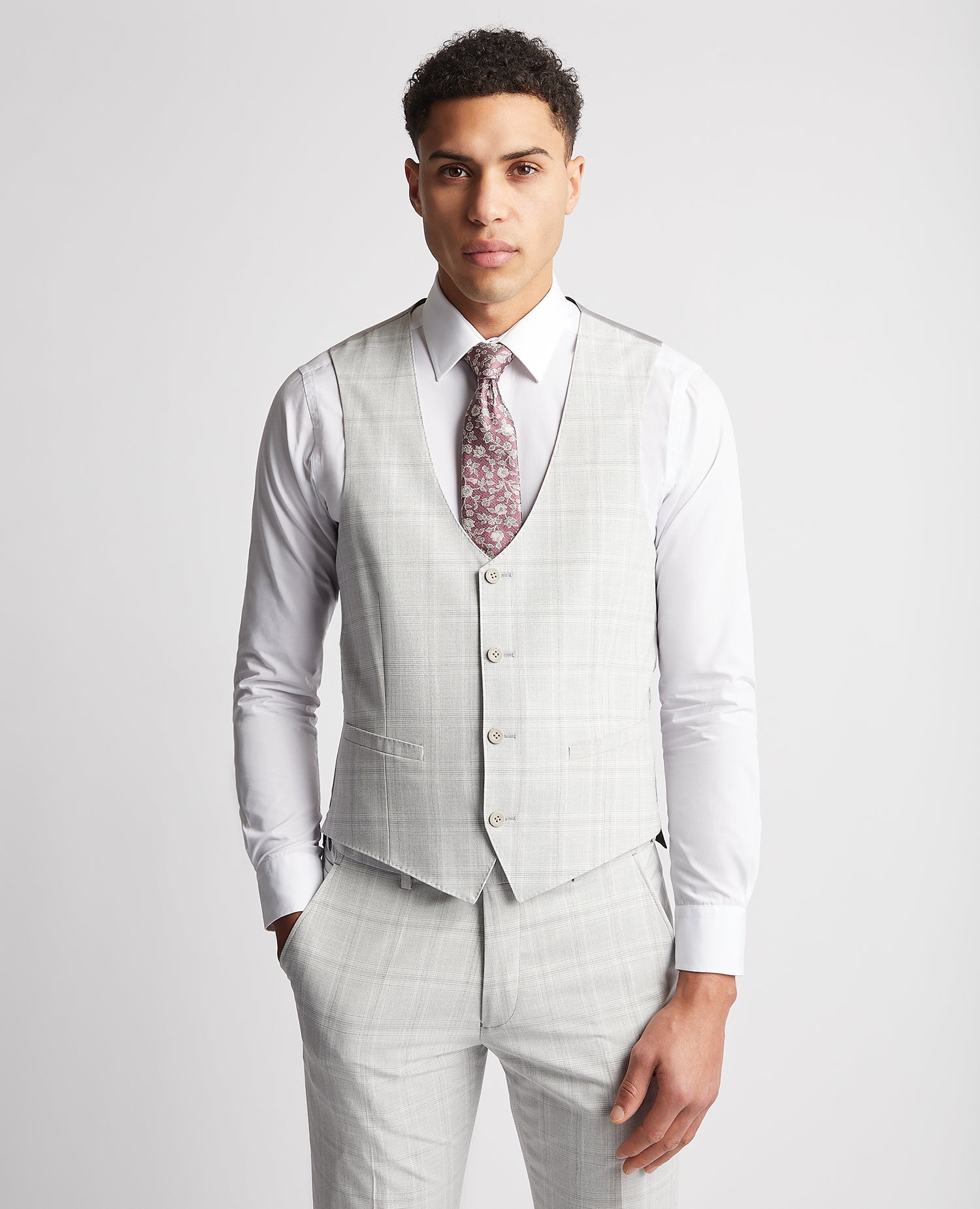 Remus Uomo Mario Slim Fit Waist Coat