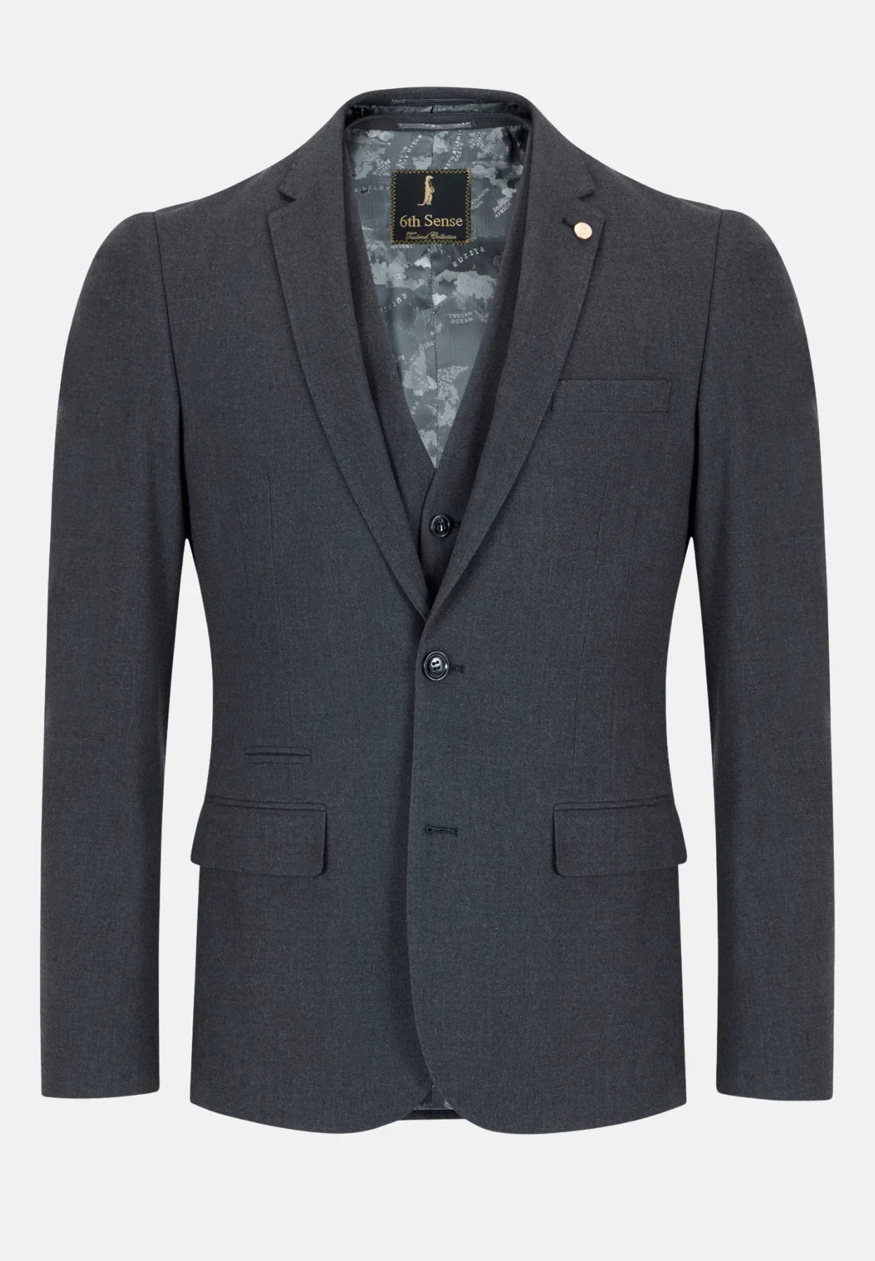 6th Sense Peak 3 Piece Suit